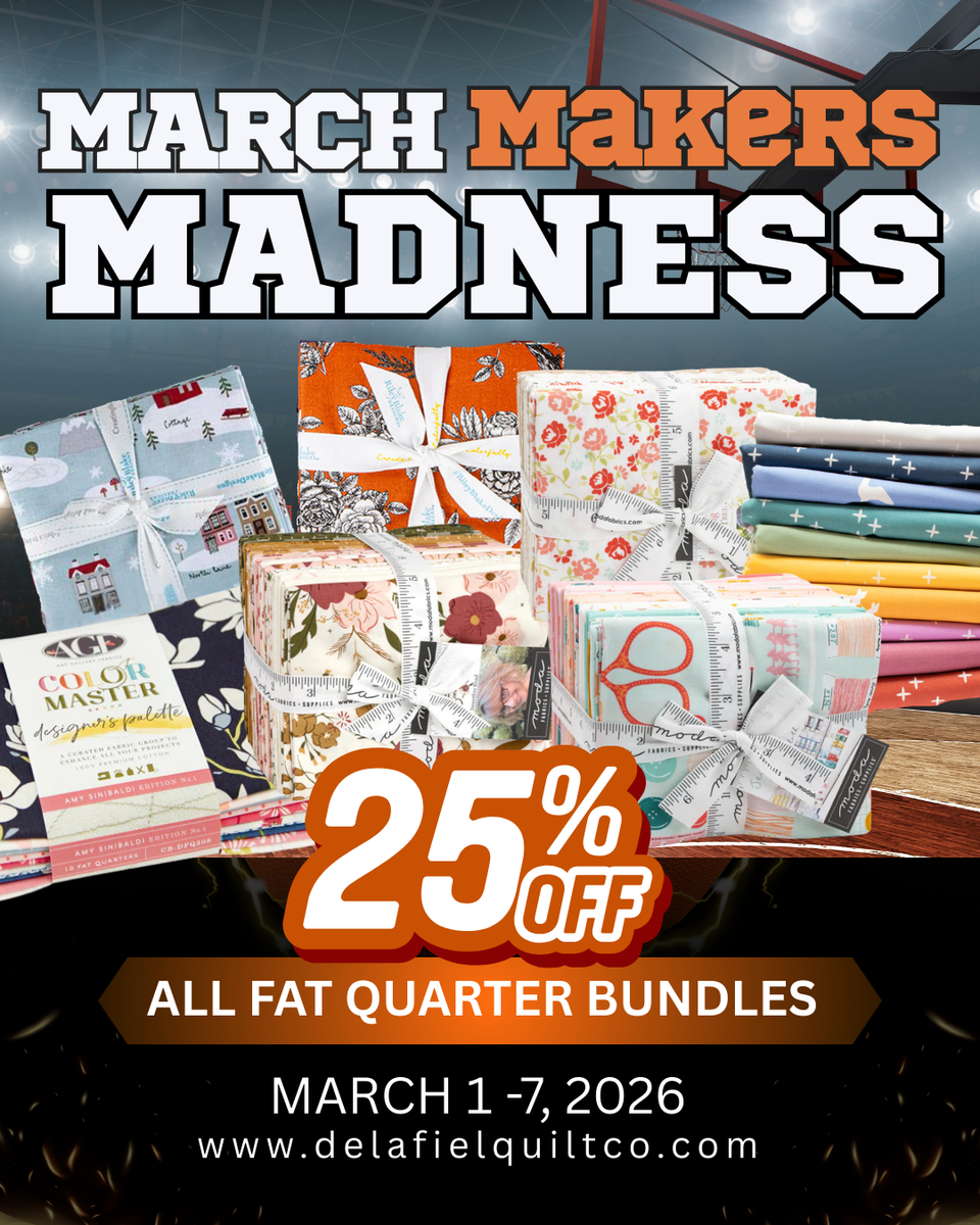 FAT QUARTER BUNDLES March Madness – Delafield Quilt Company